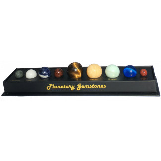 Planetary Gemstones Gift Box. Pack Of 6 - Science And Nature
